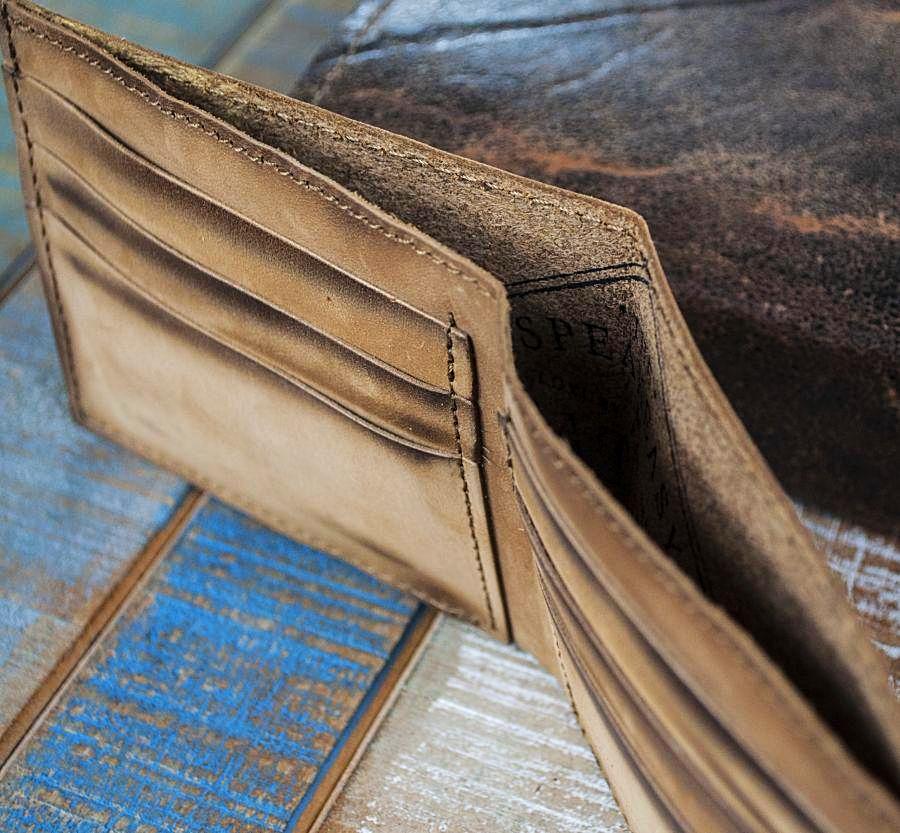 7-Slot Bifold Wallet - The Classic (Burnt Timber Leather) | The ...