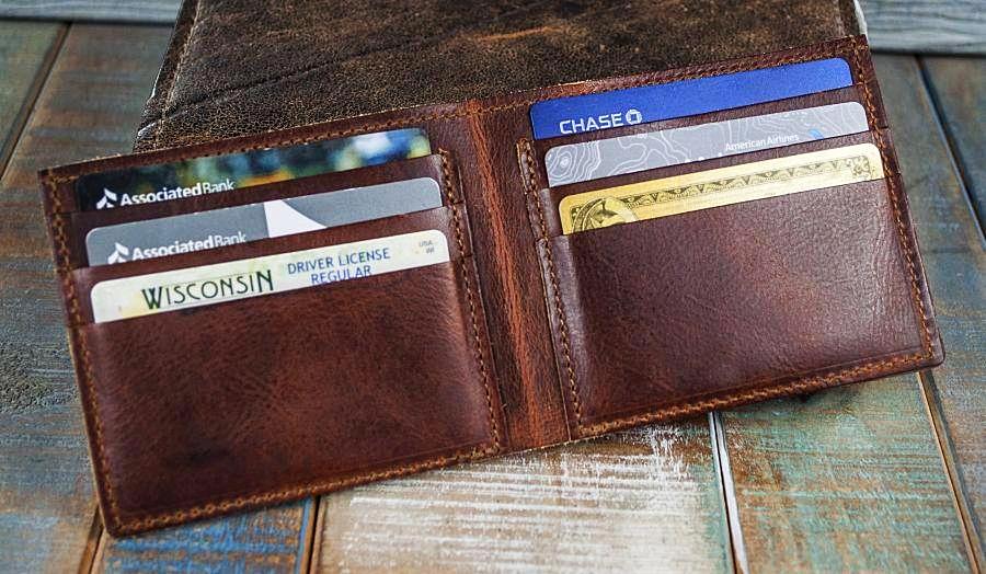 7-Slot Bifold Wallet - The Classic (Burnt Timber Leather) | The ...